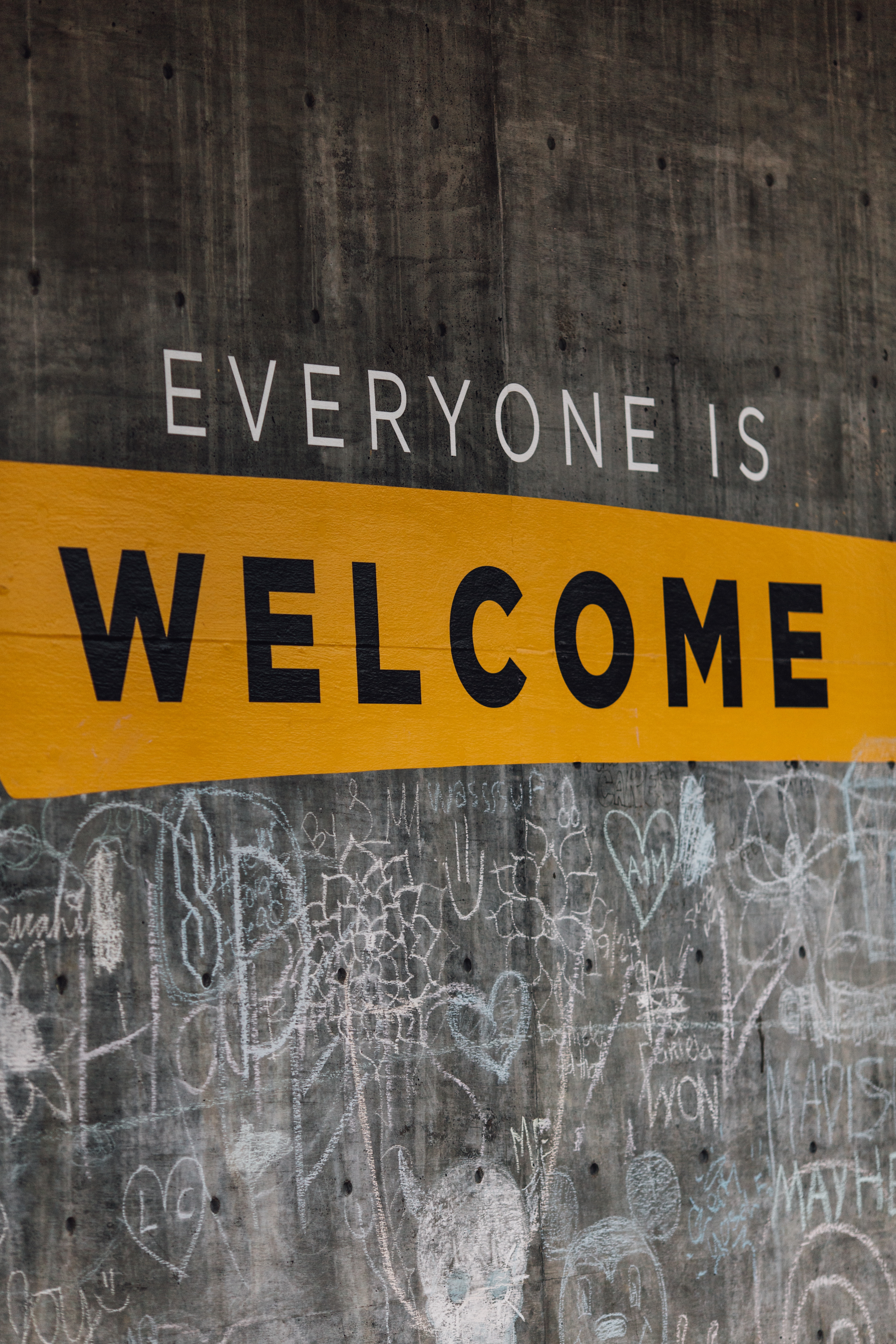 What welcome looks like